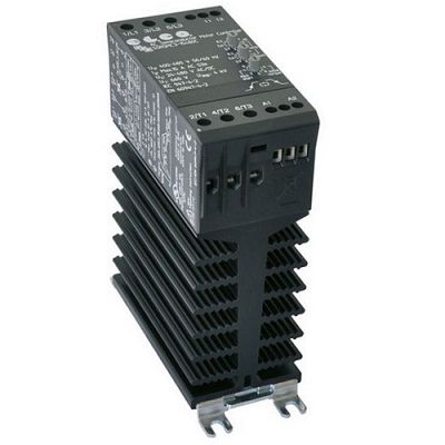 ELCO SSR SOFT STARTER WITH HEATSINK 3PH 208-240VAC 4kW 15A CONTROL: 24 ...