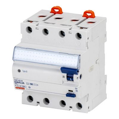 GEWISS IDP RCCB TYPE B[IR] 4P 400V 4M 40A 30mA - Electrical Importing ...