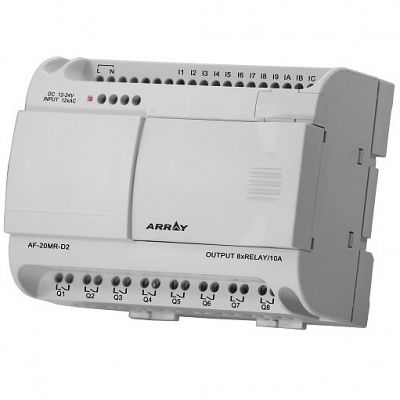 ARRAY SMART RELAY W/OUT LCD 12-24Vdc, IN= 12PT DC DIG+ALOG / OUT= 8PT ...