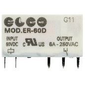 ELCO MINI RELAY, 250VAC 6A, INPUT 60VDC - Electrical Importing Company Ltd
