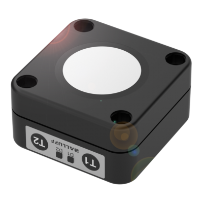 BALLUFF ULTRASONIC SENSOR BLOCK STYLE HOUSING, 350mm..5000MM SENSING,2 ...