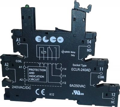 ELCO SOCKET FOR ECLR INTERFACE MODULES - BREADTH 6.2mm SUIT INPUT ...