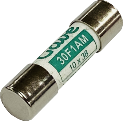 GAVE CYLINDRICAL MOTOR FUSE 10x38 1A aM 500VAC (Sz0) - Electrical ...