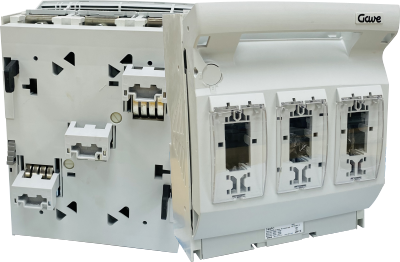 GAVE DIN NH FUSE DISCONNECTOR 3P NH2 400A 690VAC BUSBAR MOUNT - indent ...