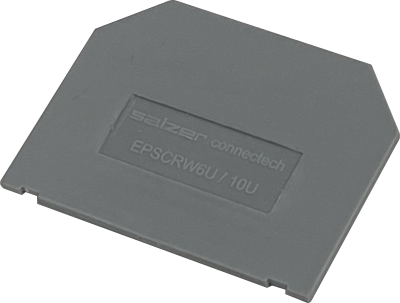 END PLATE FOR SCRW6U/10U TERMINAL - Electrical Importing Company Ltd