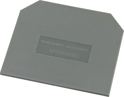 END PLATE FOR SCRW25U TERMINAL - Electrical Importing Company Ltd