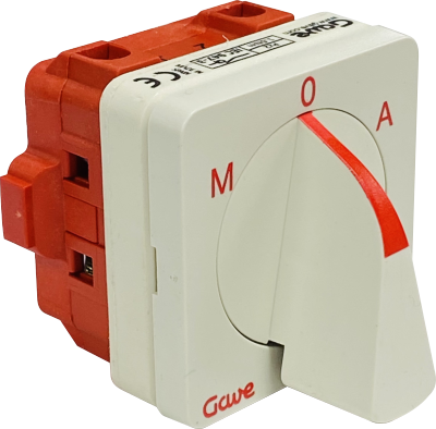 GAVE CAM CHANGEOVER SWITCH M-0-A 1P 12A AC-22 D0 SIZE (no mount) IP20 ...