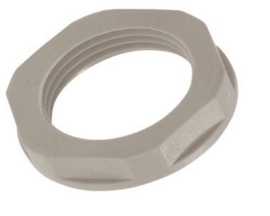 GORE LOCK NUT M32 NYLON GREY - Electrical Importing Company Ltd