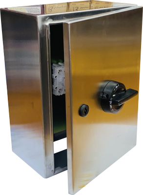 GHISALBA LOAD BREAK SWITCH 3 POLE 125A IN 304 STAINLESS ENCLOSURE ...