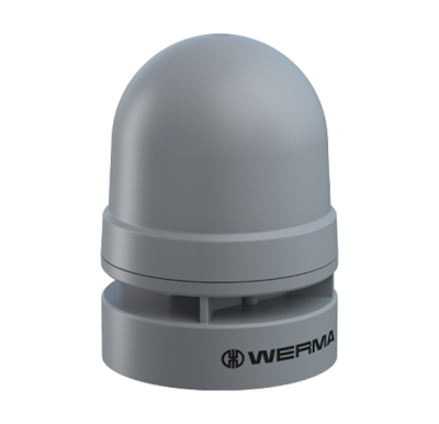 Werma Mini Cont-pulse sounder, 95dB, wall mount 24VAC/DC IP66 Grey ...