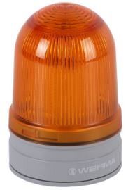 WERMA D85 Rotate/Flash/Blink 24VDC YELLOW Beacon, complete with flat ...