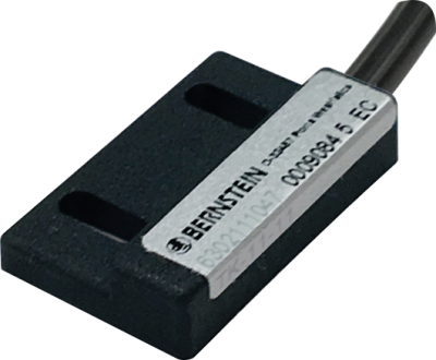 BERNSTEIN MAGNETIC SENSOR PLASTIC 29x6x18, N/O, 10mm SENSING, 250V 10VA ...