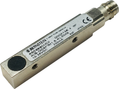 BERNSTEIN INDUCTIVE SENSOR METAL D8, PNP, N/O, FLUSH, 1.5mm SENSING ...