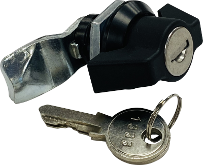 CVS QUARTER-TURN WING HANDLE KEY LOCK c/w CAM & NON-STD KEY 1333 ...