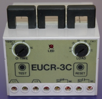 UNDERCURRENT RELAY, 3PH SENSING, 5 - 60A, 230VAC *** WHILE STOCKS LAST ...