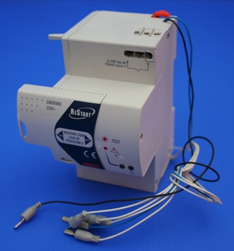 GEWISS RESTART RM PRO DEVICE 4P 230V 3M - FOR RCBO (MDC up to 4P) 30mA ...