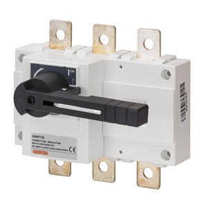 GEWISS MSS250 ROTARY LOAD BREAK SWITCH - 3P 400V 250A - plate mount ...