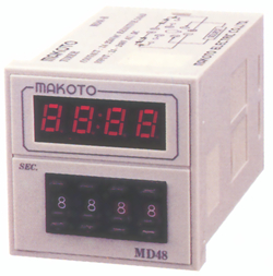 DIGITAL MULTI RANGE TIMER, 24-240V AC/DC, 0 - 99.99sec - Electrical ...