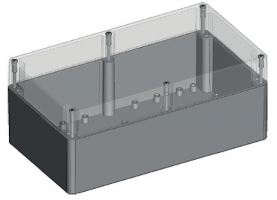 BERNSTEIN CT ABS ENCLOSURE IP66 TRANSPARENT LID 360x200x150mm ...
