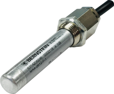 BERNSTEIN MAGNETIC SENSOR ALUMINIUM D12, N/O, 7mm SENSING, 250V 3.0A ...