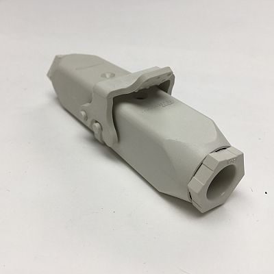 WESTEC COMPLETE SET, SIZE A 3P+E 10A - STR HOOD TO HOOD CONNECTORS M20 ...